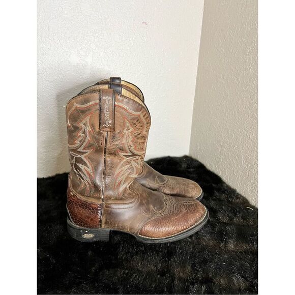 Tony Lama | Shoes | Tonylama Tlx Xt500 Cowboy Boots Mens Sz 8 D Brown ...